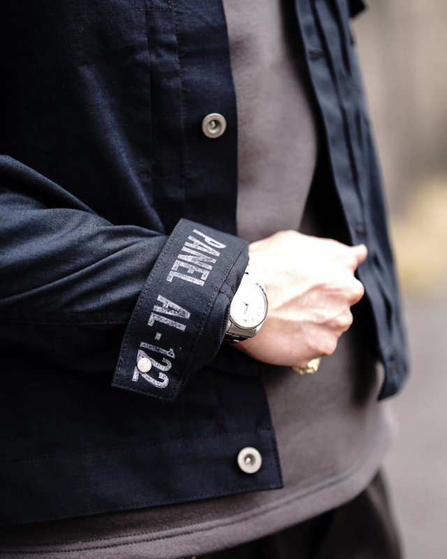 BAA COSTUME MFG. "1st MODEL US ARMY PANEL MARKER FABRIC Black color" B ...