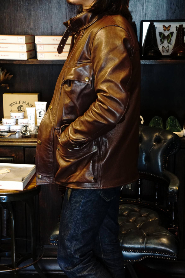 ADDICT CLOTHES JAPAN "B.S.W. Special Order" AD-10 BMC JACKET (SHEEP ...