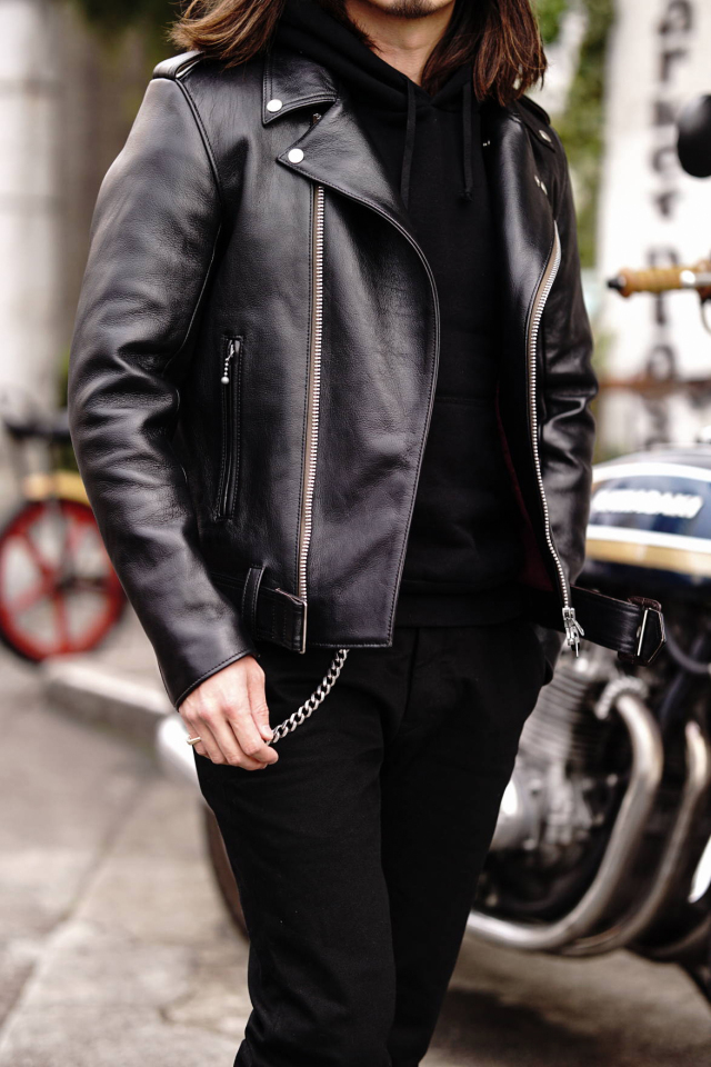 ADDICT CLOTHES JAPAN AD-13 CAROLINA JACKET (SHEEP) BLACK B.S.W. market ...