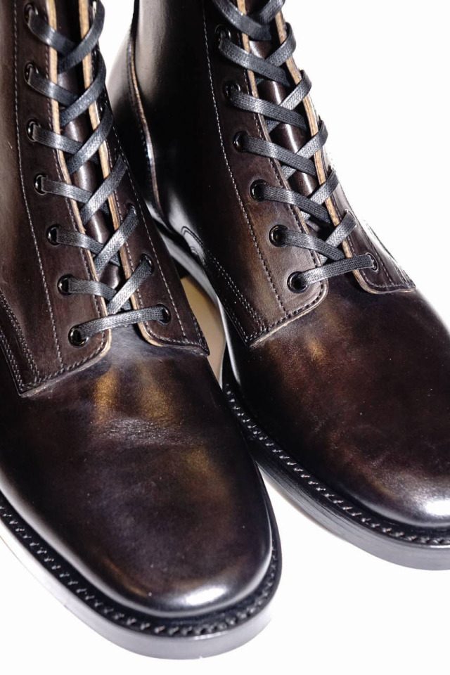 CLINCH Yeager boots Horsebutt overdye BLACK CLINCH Yeager boots Horsebutt overdye BLACK